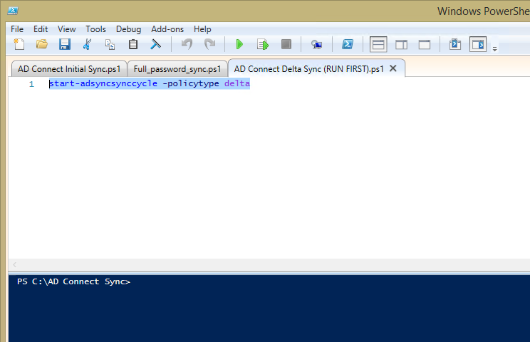 Powershell AD-Sync – www.tygarbyte.com