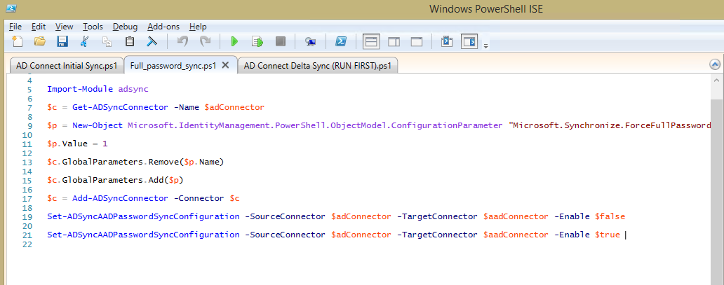 Powershell AD-Sync – www.tygarbyte.com