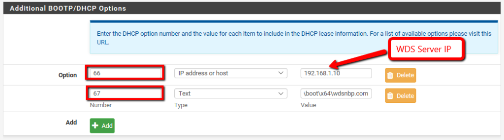 PFSense DHCP PXE Boot with WDS – www.tygarbyte.com